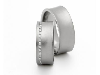 Max Kemper Trauring Paar Nr. 11 mit Brillanten kaufen