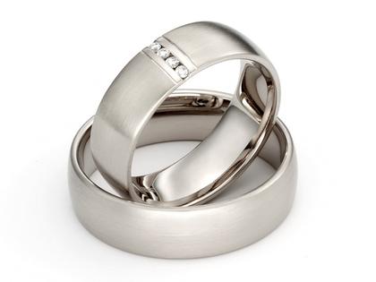 Max Kemper Trauring Paar Nr. 41 mit Brillanten kaufen