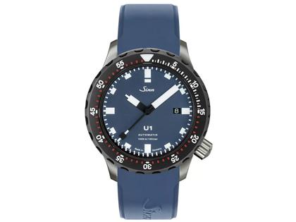 Sinn U1 B SDR U-Boot-Stahl blau Silikonband kaufen