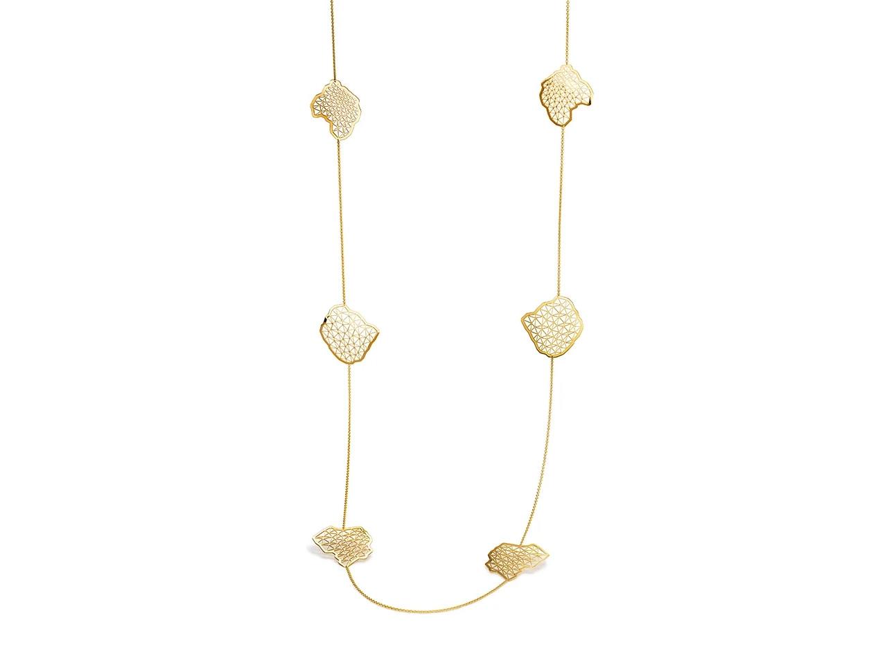 Niessing Topia Vision Collier 750/- Classic Yellow poliert mit Topia ...