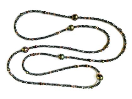 Monika Seitter Kanaloa Neight Collier mit Perlen kaufen